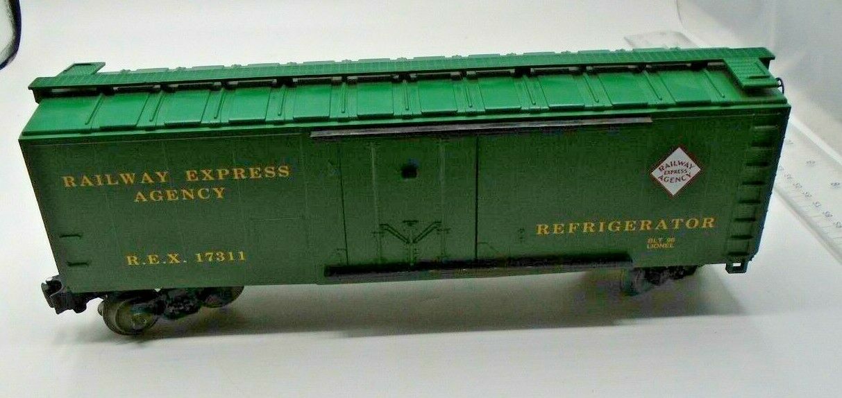 Lionel 6-17311 | O Gauge Railway Express Agency Reefer Car — White Rose ...