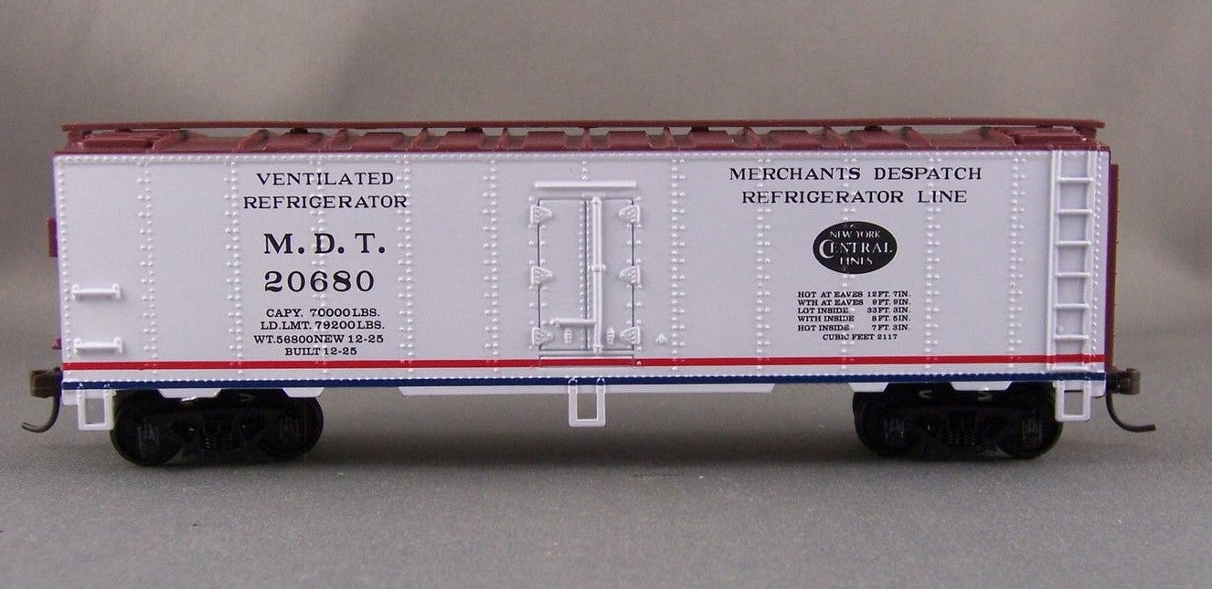 Mantua 733-301 HO Scale 40' Steel Reefer NYC MDT 20680 - NOS — White ...