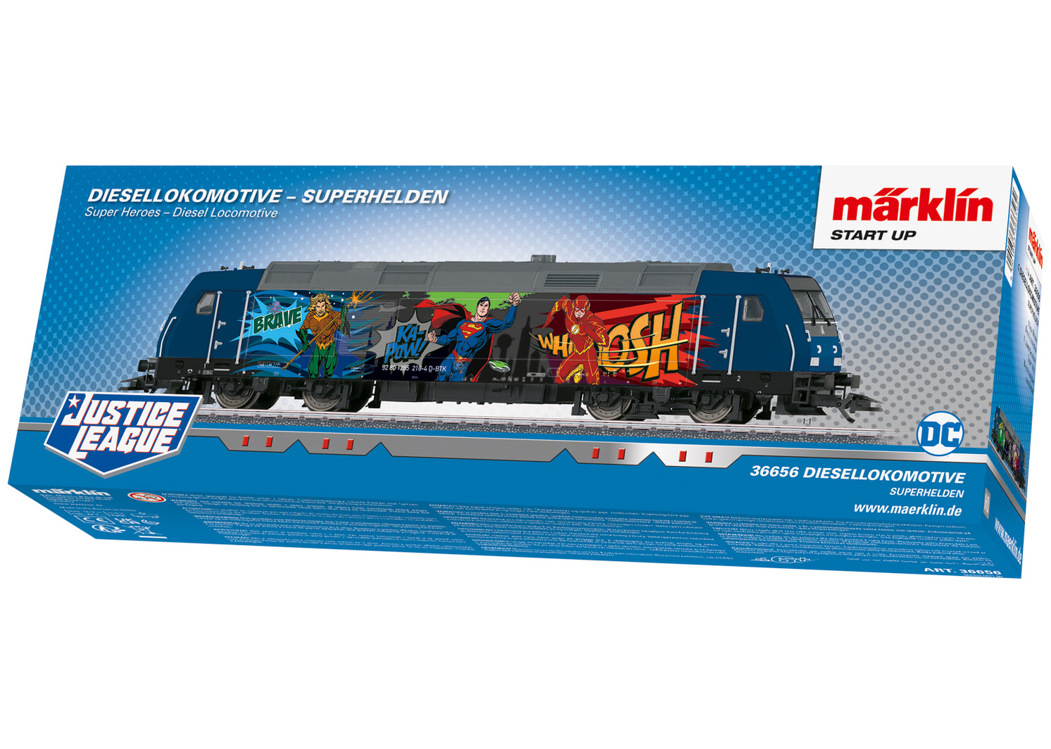 Märklin Start Up 36656 HO Scale Class 285 Diesel Locomotive Justice Le ...