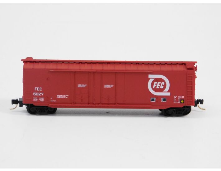 Micro-Trains 36060 N Scale 50' Boxcar Florida East Coast FEC 5027 - NO ...