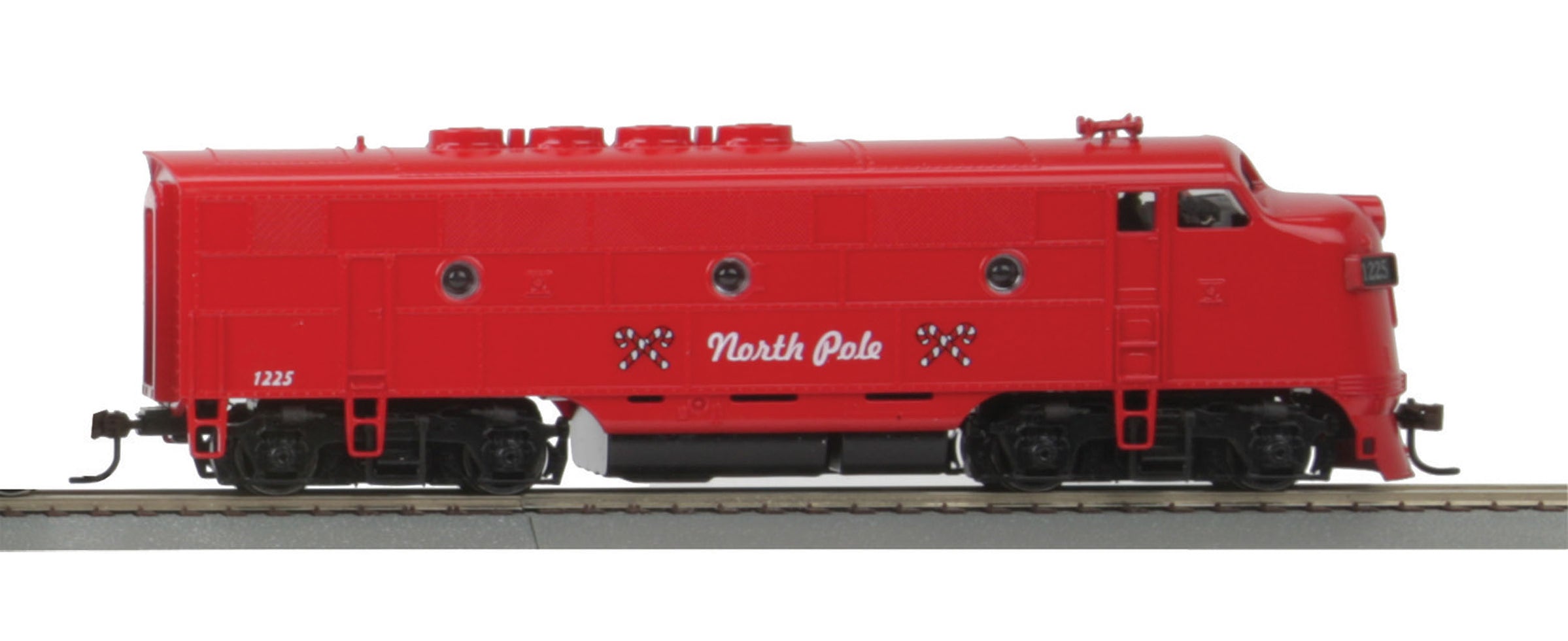 MTH 81-2006-3 HO Scale EMD F3A Diesel (Non-Powered) Christmas / North ...