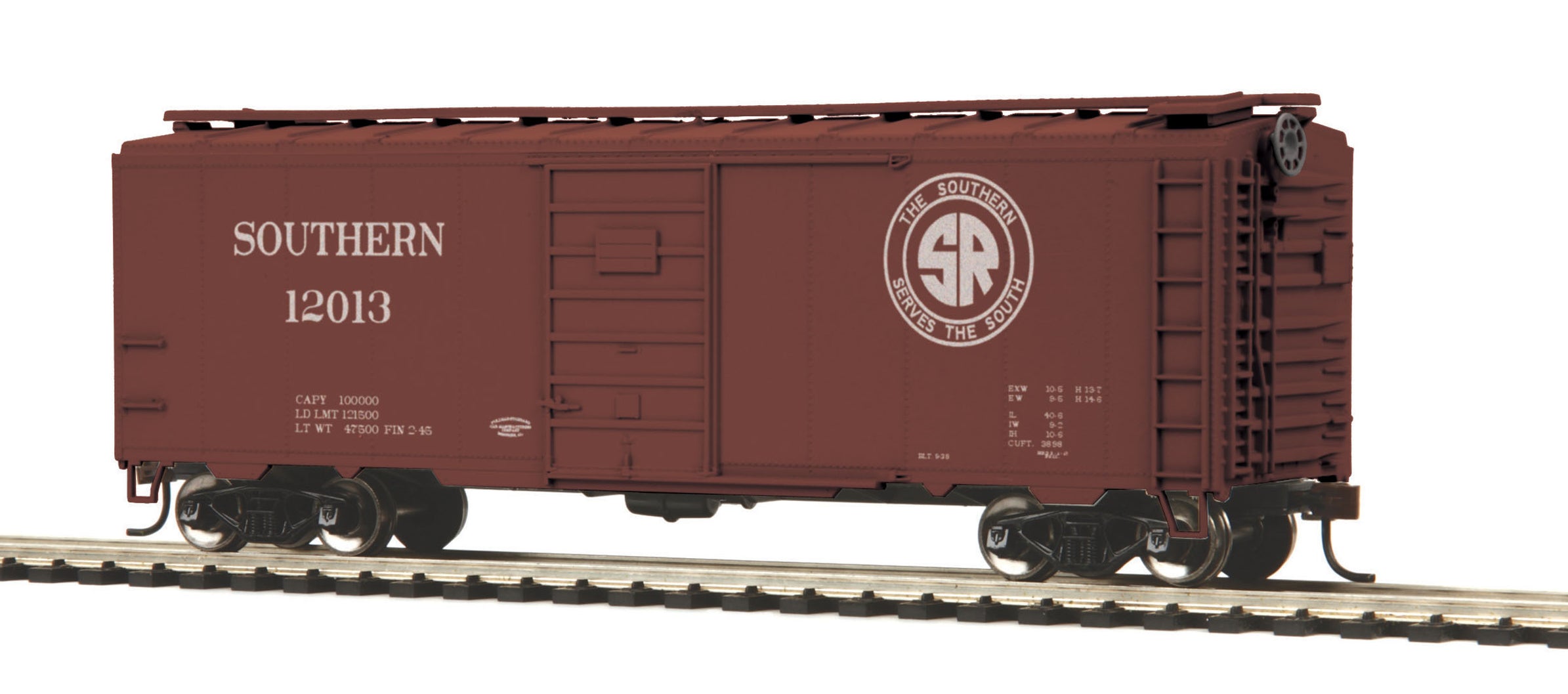 MTH 81-74035 HO Scale 40' PS-1 Boxcar Southern 12013 - NOS — White Rose ...