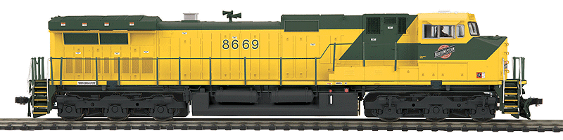 MTH 80-2294-1 HO Scale GE Dash 9-44CW Diesel Locomotive C&NW #8669 [Pr — White Rose Hobbies