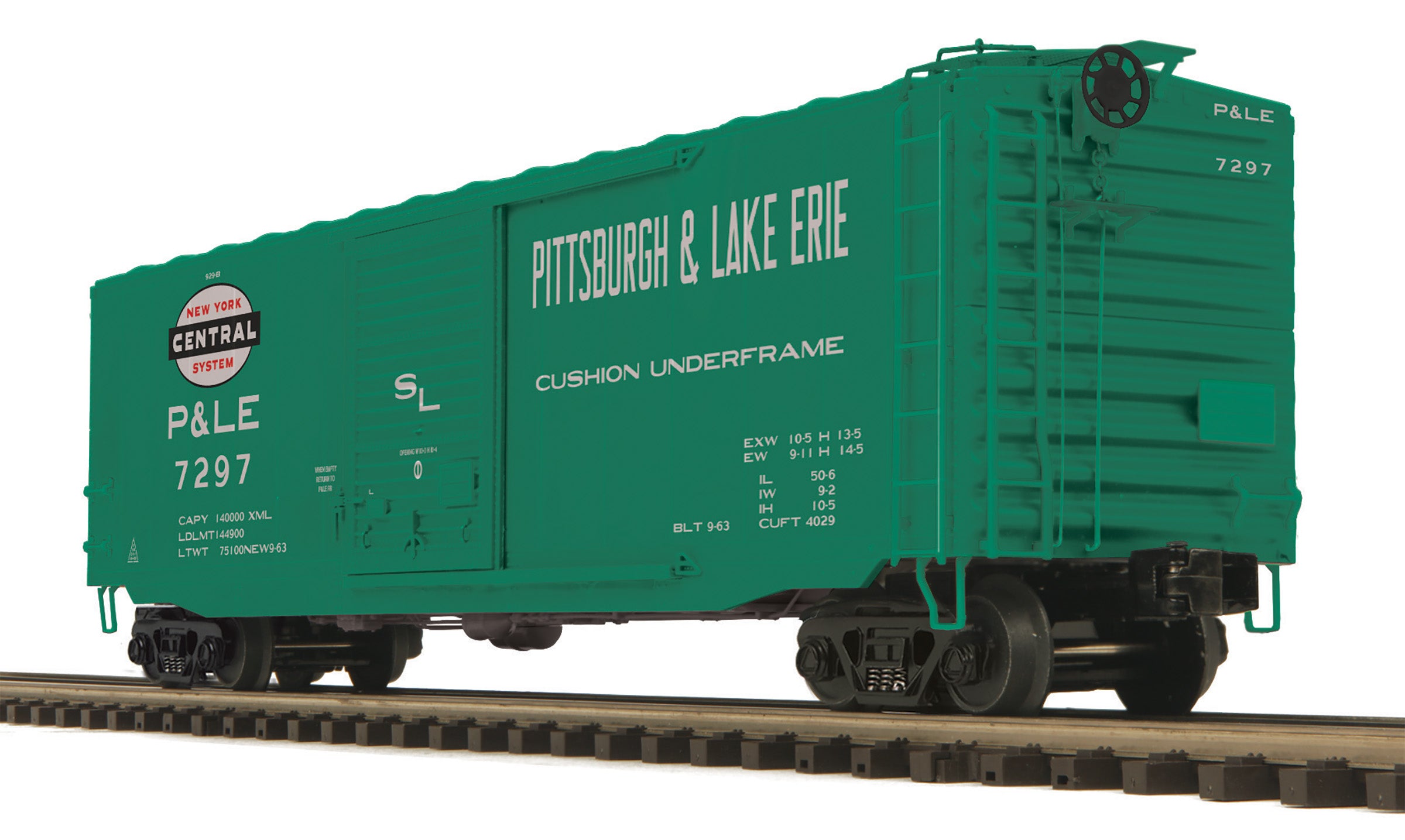 MTH Premier 20-99378 O Scale 50' PS-1 Boxcar Pittsburgh & Lake Erie P ...