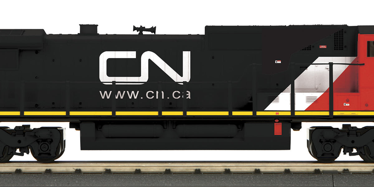 MTH RailKing 30-21087-1 O Gauge GE Dash 8 Diesel Locomotive CN 2151 wi — White Rose Hobbies