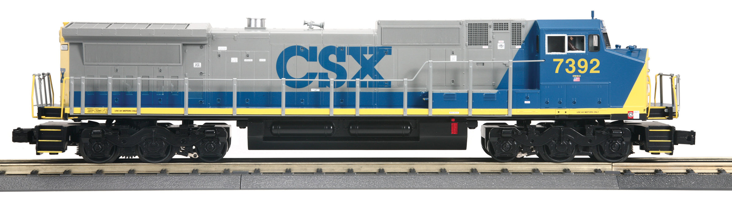 MTH RailKing 30-21088-1 O Gauge GE Dash 8 Diesel Locomotive CSX 7392 w — White Rose Hobbies