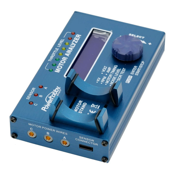Powerhobby BMA01 Brushless Motor Analyzer and RPM and Voltage Motolyze ...
