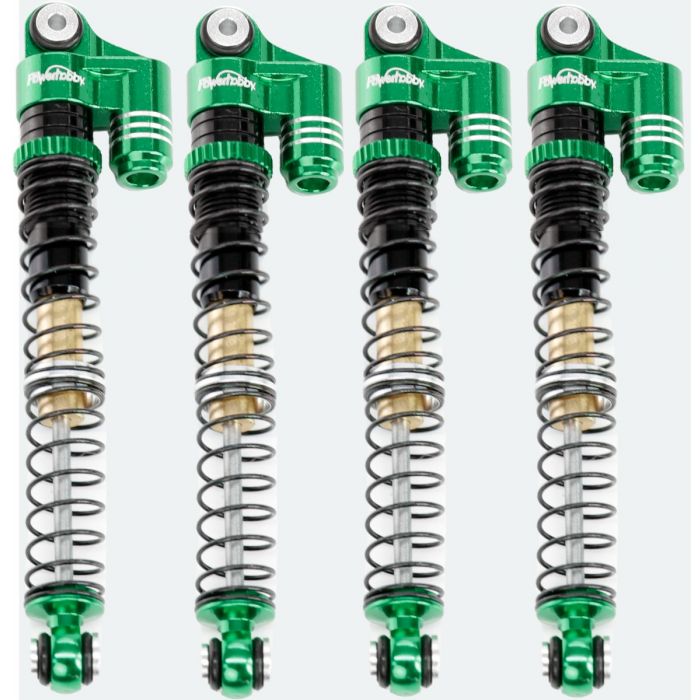 Powerhobby SCX24771 Green 58mm Long Travel Shocks for SCX24 Jeep or Br ...