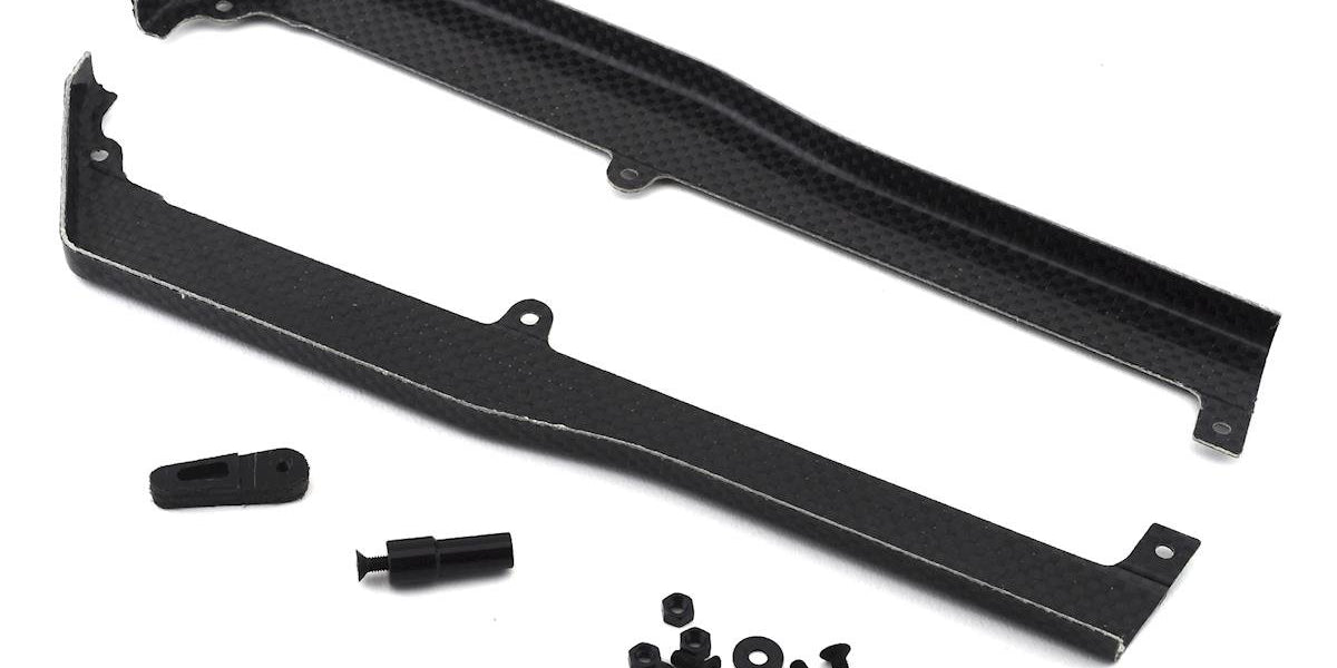 Protek RC 1802 Associated B74.1 Carbon Fiber Side Guards — White Rose ...