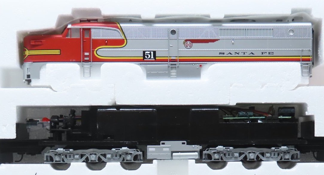 Proto 2000 433-21652 HO Scale ALCo PA Diesel Santa Fe ATSF 51 - NOS ...
