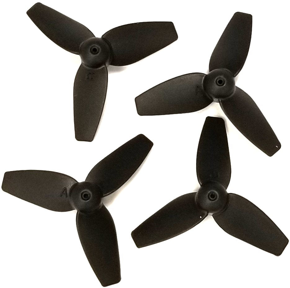 Rage RC 4125 Hover Jet Black Propeller Set 4 Pack — White Rose Hobbies