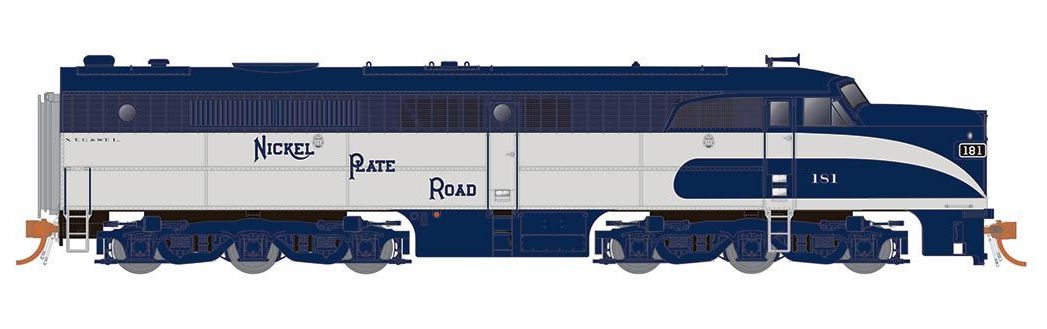 Rapido 023519 HO Scale ALCo PA-1 Nickel Plate Road NKP 181 with DCC an ...