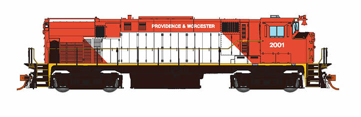 Rapido 033041 HO Scale MLW M420 Diesel Providence & Worcester 2003 ...