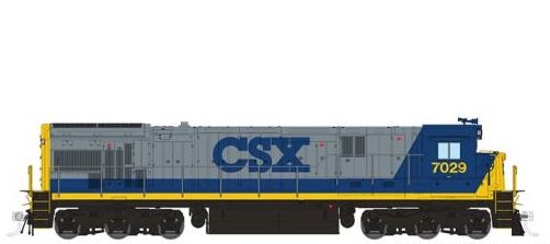 Rapido 042514 HO Scale GE C30-7 CSX "YN2 Scheme" 7036 with DCC and Sou — White Rose Hobbies