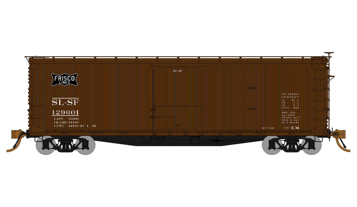 Rapido Trains 130110A HO Scale 40' USRA Boxcar Frisco SLSF # Varies — White Rose Hobbies
