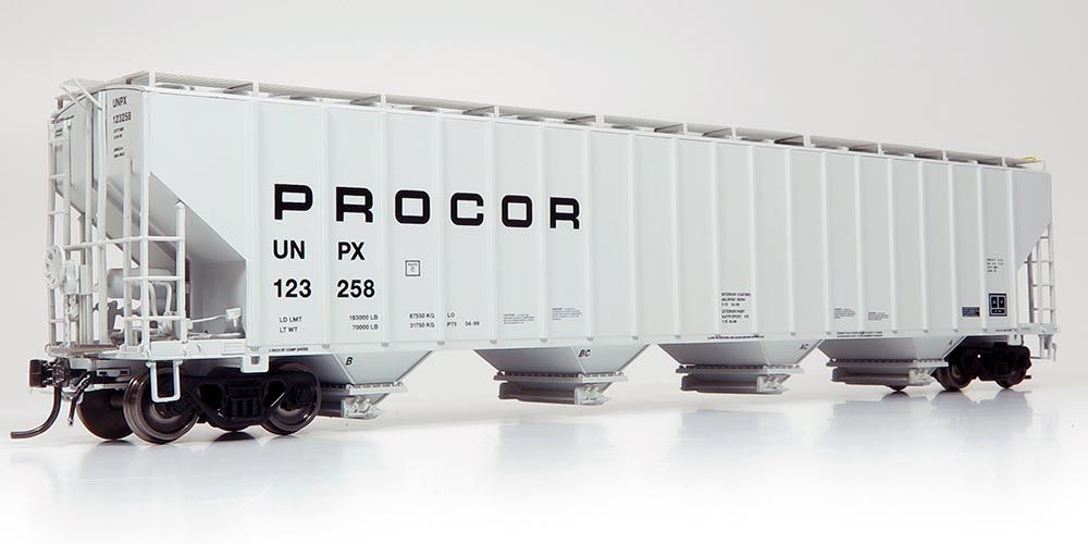 Rapido Trains 157006A HO Scale Procor 5820 Covered Hopper "Mid" UNPX # — White Rose Hobbies