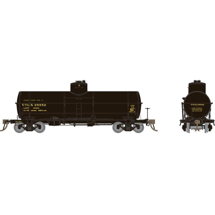 Rapido Trains 159007A HO Scale X-3 Tank Car "1950s" UTLX # Varies ...