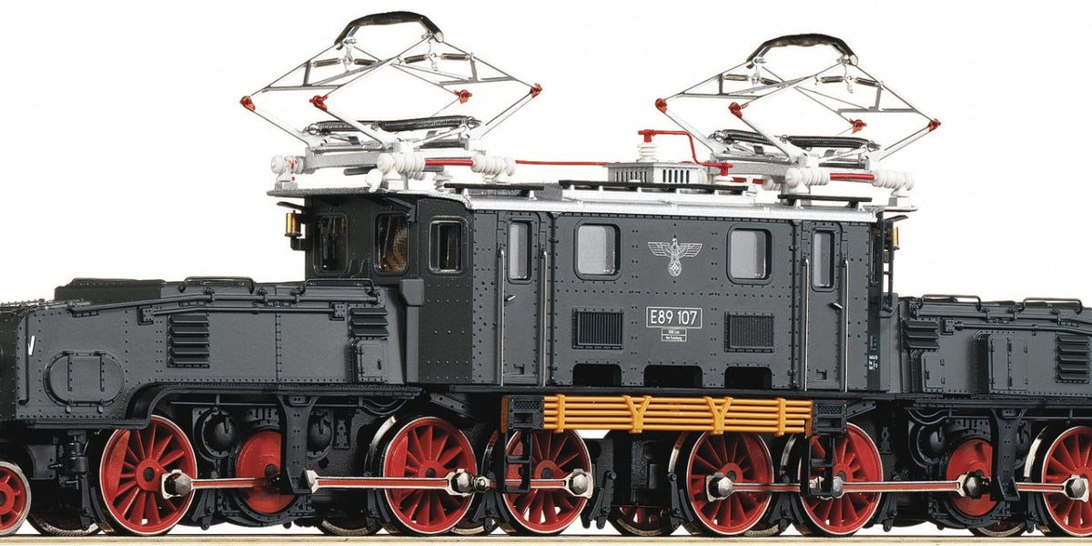 Roco 63714 HO Scale E89 Croodile Eectric Locomotive DRG - NOS — White ...