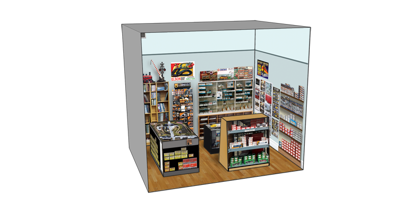 Hobby Shop Interior