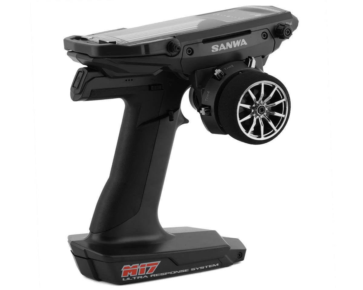 Sanwa M17 FH5 4 Channel 2.4GHz Radio System with RX-493 Receiver — White Rose Hobbies