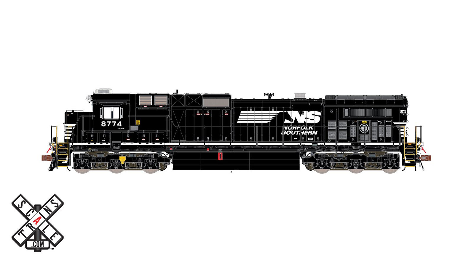 ScaleTrains 32842 Rivet Counter HO GE Dash 9-40C Norfolk Southern NS 8 — White Rose Hobbies