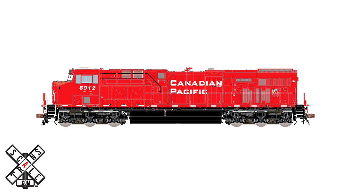 ScaleTrains 33054 Rivet HO Scale GE ES44AC DRF-44 GEVo Canadian Pacifi — White Rose Hobbies