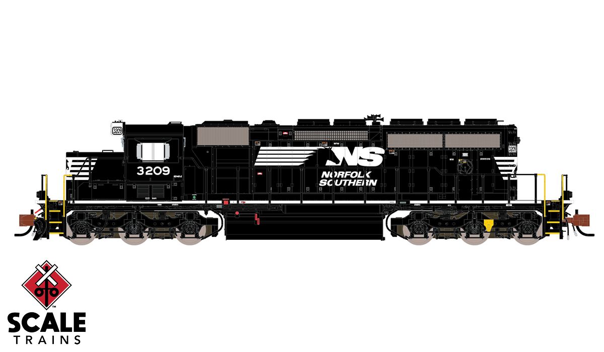ScaleTrains 33776 Rivet N Scale EMD SD40-2 Norfolk Southern NS 3224 — White Rose Hobbies