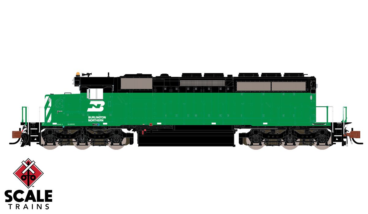 ScaleTrains 33787 Rivet N Scale SD40-2 Burlington Northern BN 7048 DCC — White Rose Hobbies