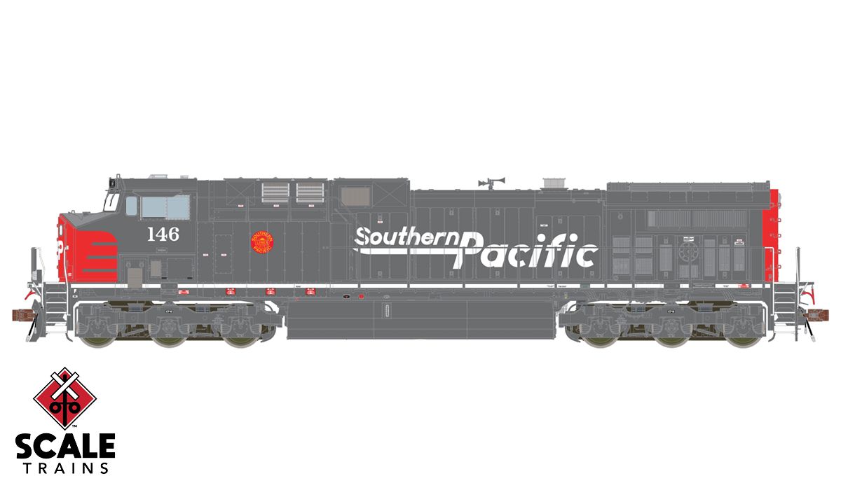 ScaleTrains 38479 HO Scale GE AC4400CW Diesel Southern Pacific SP 146 ...