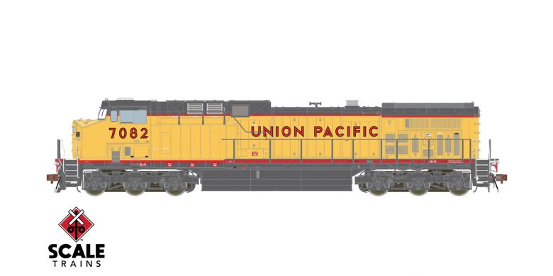 ScaleTrains 38487 HO Scale GE AC4400CW Diesel Union Pacific UP 7082 Lo — White Rose Hobbies