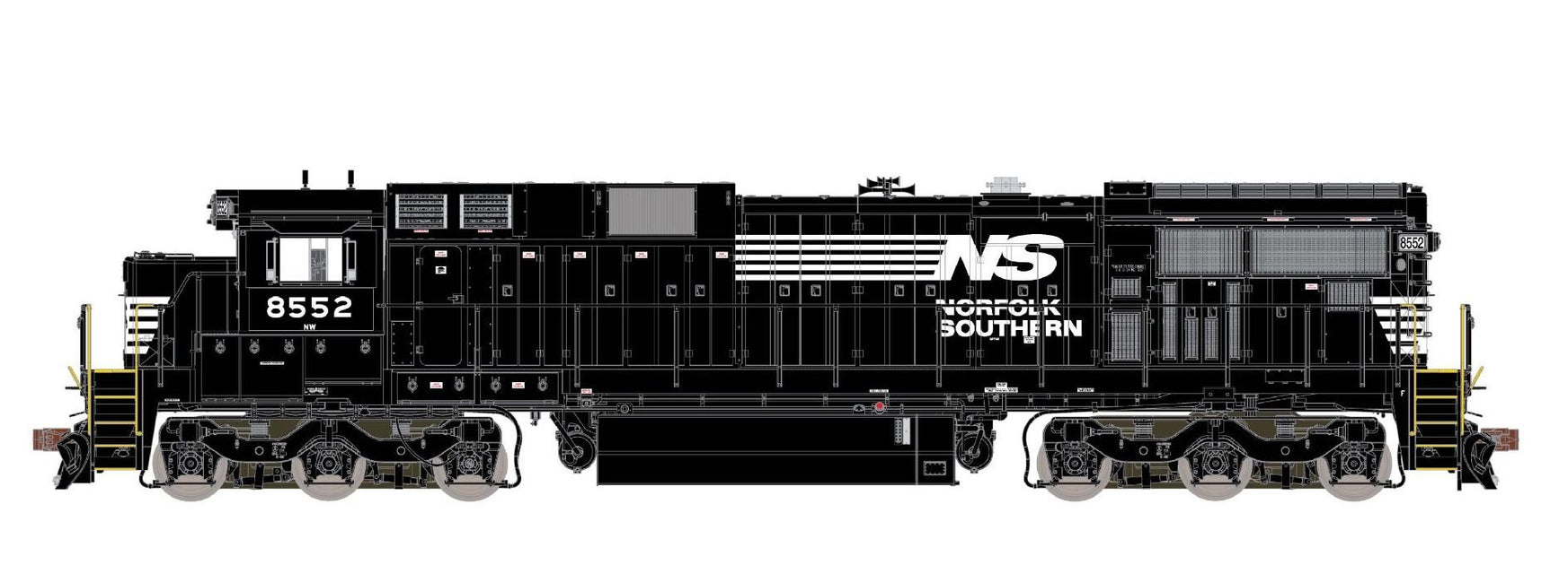 ScaleTrains 38734 Rivet HO GE C39-8 Phase Ib Norfolk Southern NS 8552 — White Rose Hobbies