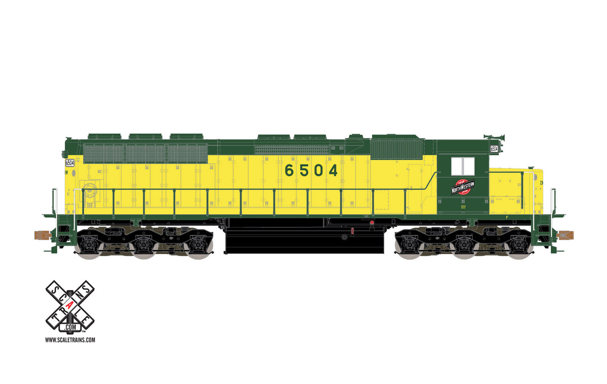 ScaleTrains Operator 11174 HO Scale EMD SD45 Chicago & NorthWestern CN — White Rose Hobbies