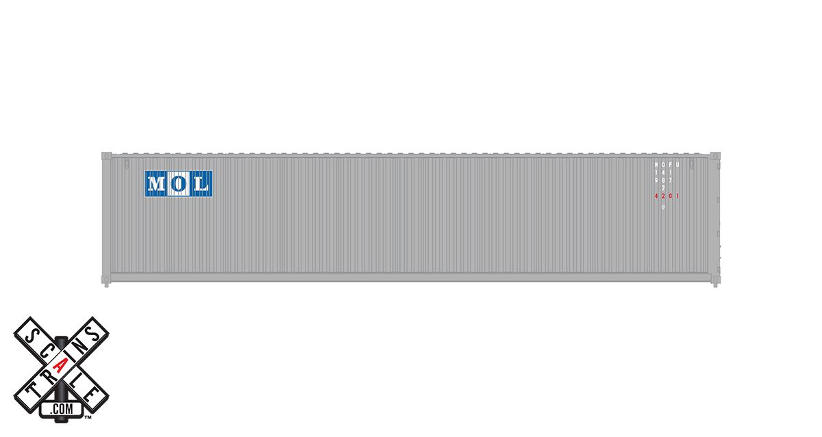 ScaleTrains Operator 11234 HO Scale CIMC 40' Container Mitsui OSK Line ...