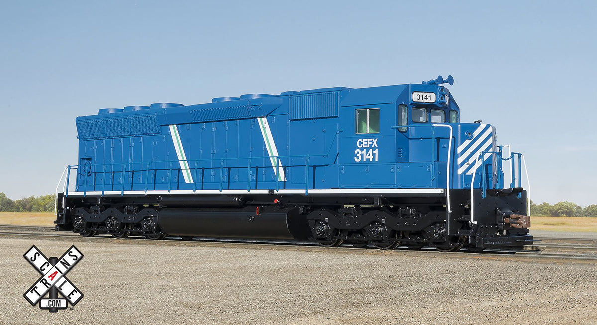 ScaleTrains Operator 11297 HO Scale EMD SD45 Santa Fe CEFX 3143 DCC So ...