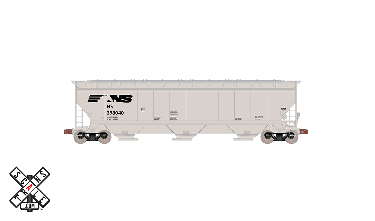 ScaleTrains Operator 11348 HO Scale Gunderson 5188 Covered Hopper Norf ...
