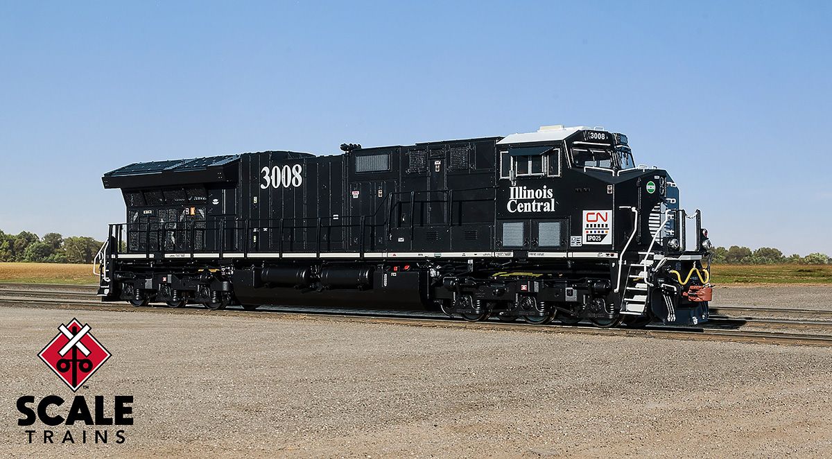 ScaleTrains Rivet 33177 HO Scale GE ET44AC Tier 4 GEVo Diesel IC Herit — White Rose Hobbies