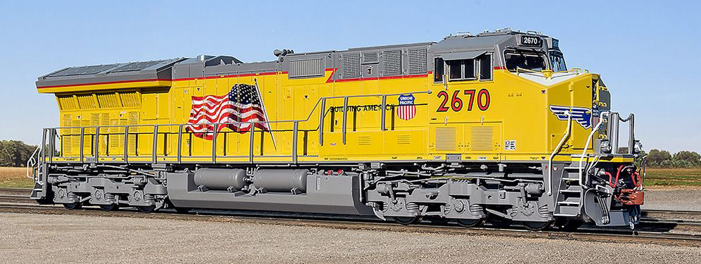 ScaleTrains Rivet 33208 HO Scale GE C45AH Tier 4 GEVo Diesel Union Pac ...