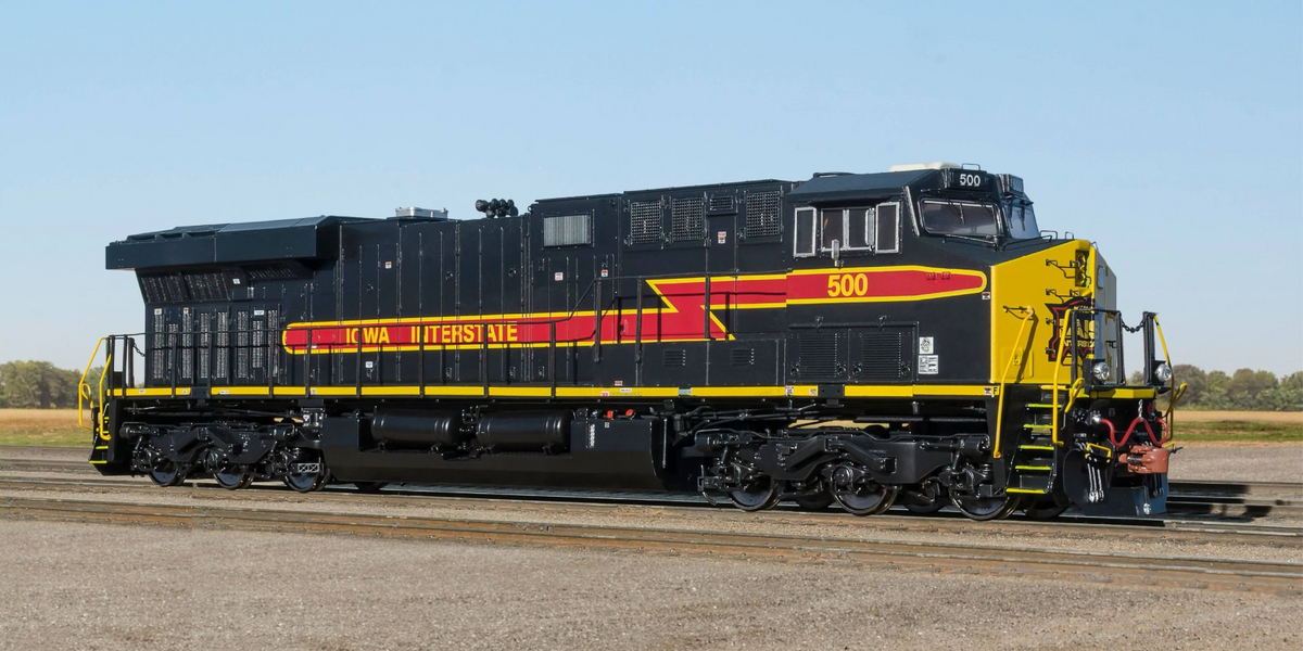 ScaleTrains Rivet 33598 HO Scale GE ES44AC Iowa Interstate IAIS 500 DC — White Rose Hobbies