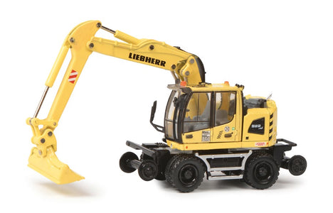 Schuco 452647000 HO Scale (1:87) Liebherr A 922 Rail Excavator — White ...