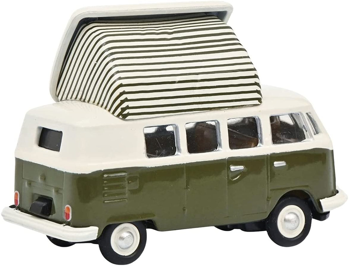 Schuco 452660400 HO Scale (1:87) VW T1c Camper Bus - Green and Cream ...