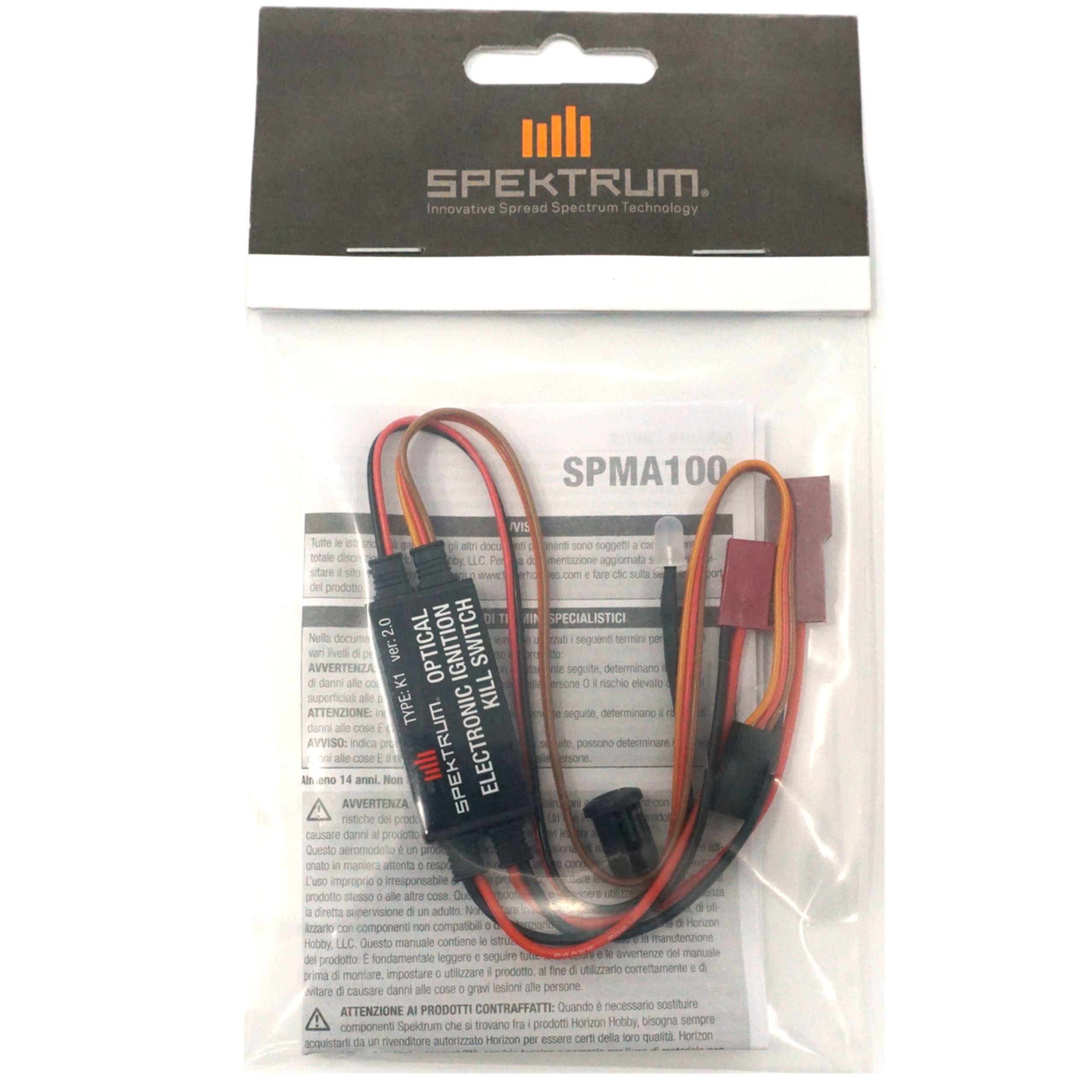 Spektrum SPMA100 Optical Ignition Kill Switch — White Rose Hobbies