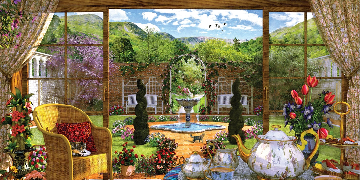 Springbok 33-10837 The Conservatory 1000 Piece Puzzle — White Rose Hobbies
