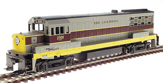 Stewart 691-7210 HO Scale GE 25 PhII Diesel Kit Erie Lackawanna EL 250 ...