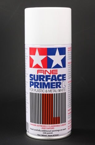 Tamiya 87044 Large Fine Surface Primer White (180ml Spray) — White Rose ...