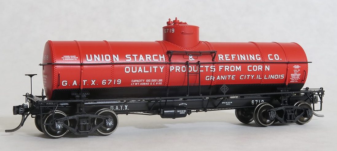 Tangent Scale Models 19017 GA 1917-design 8000 Gal Tank Car Union Star — White Rose Hobbies