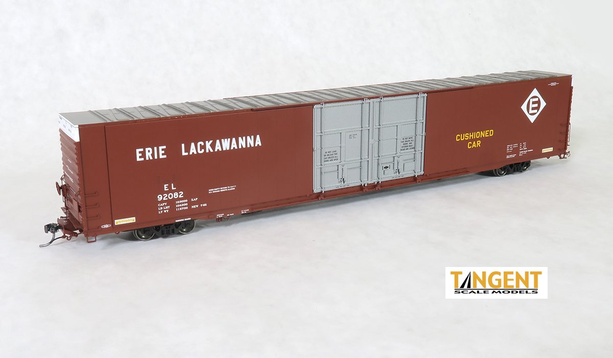 Tangent Scale Models 25025-05 HO Scale 86' Auto Parts Boxcar Erie Lack ...