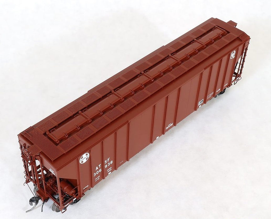 Tangent Scale Models 28010 GATC 4500 Covered Hopper Santa Fe ATSF — White Rose Hobbies