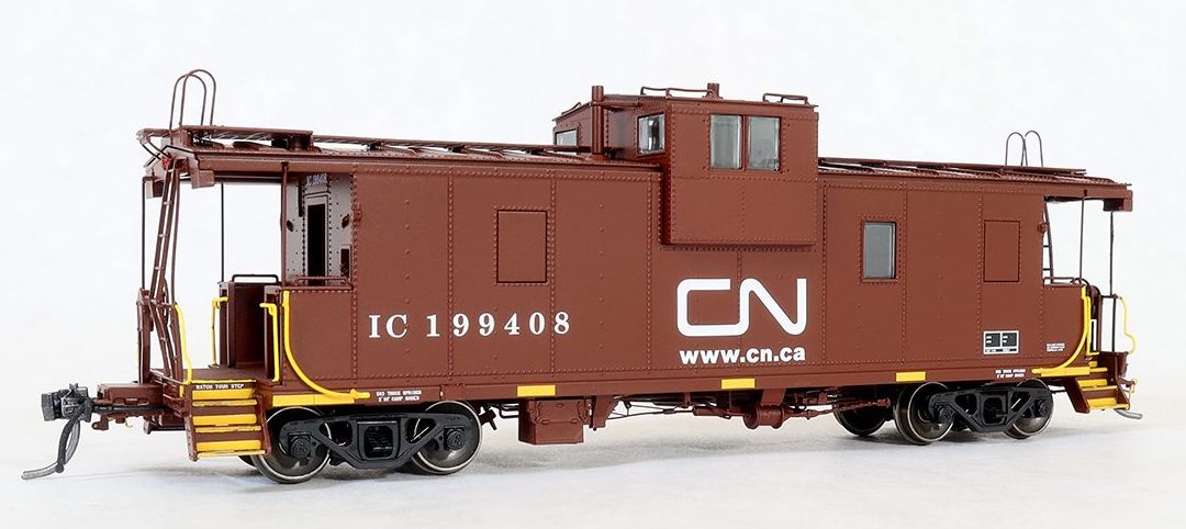 Tangent Scale Models 60218-01 IC Centralia Steel Wide Vision Caboose C ...