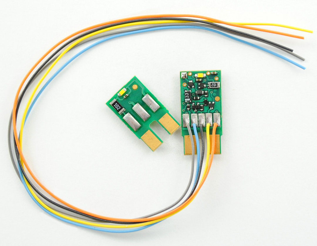 TCS 1286 N Scale CN-GP 4 Function DCC Decoder for Atlas N Scale — White ...