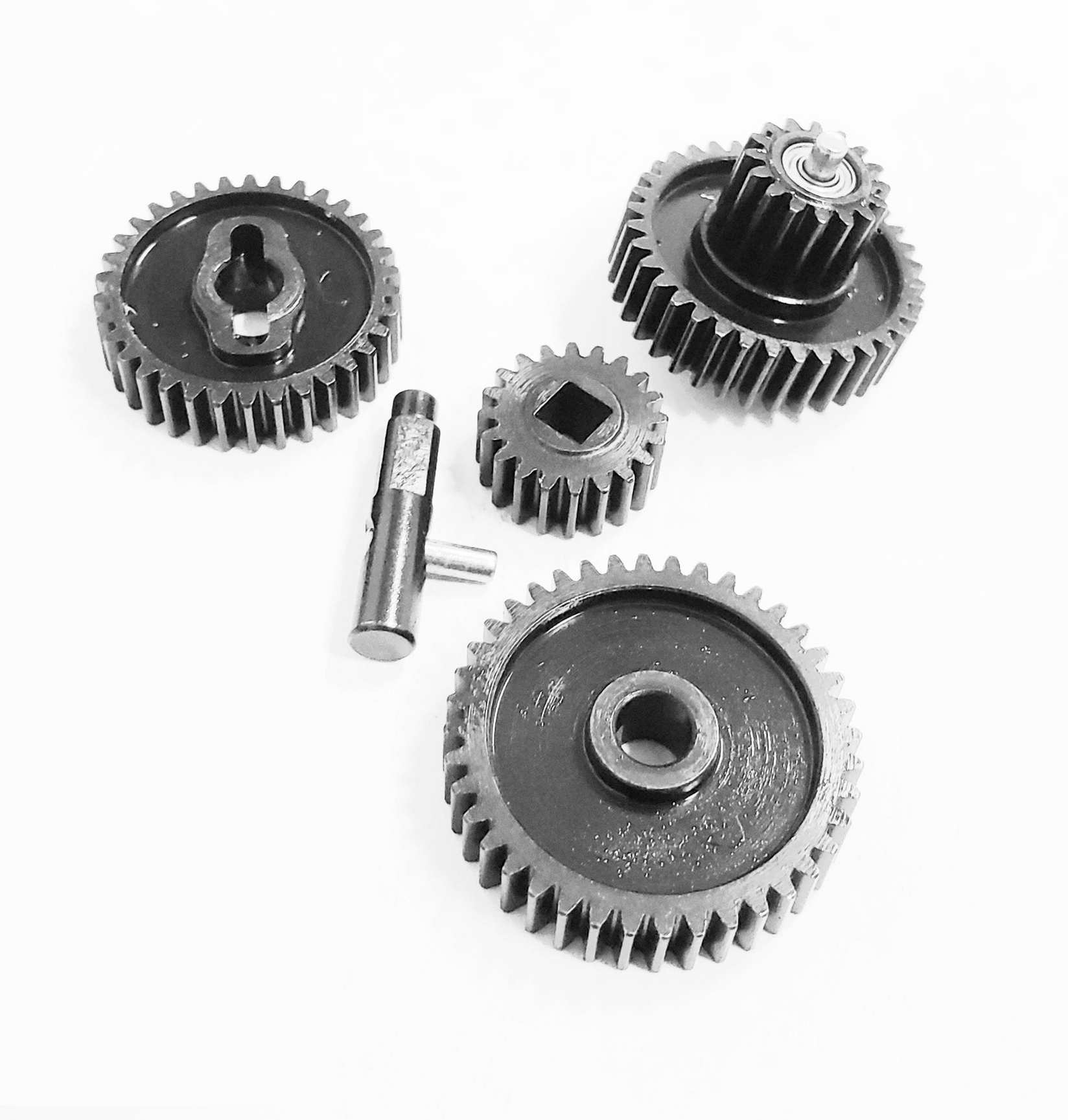 Team Garage Hack Metal Transmission Gears for Axial UTB18 Capra — White ...